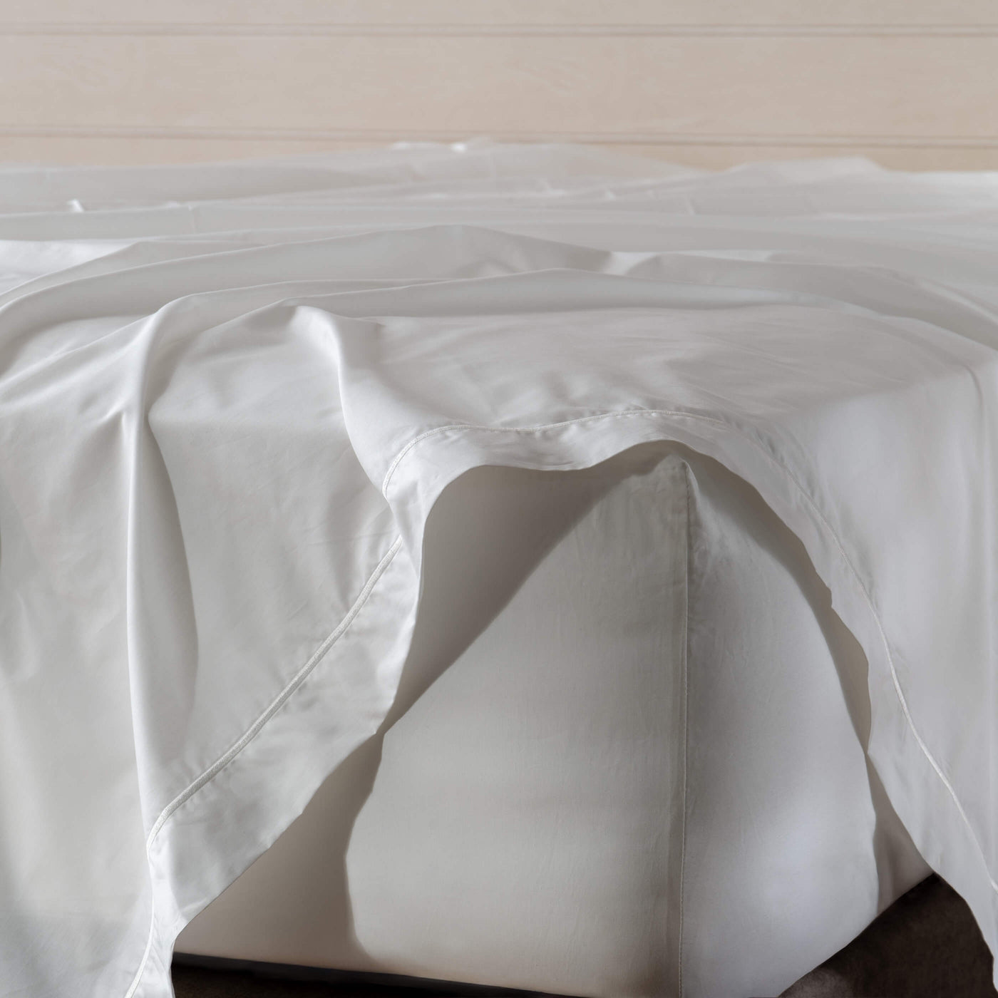 White 200TC Egyptian Cotton Flat Sheet | Soak&Sleep