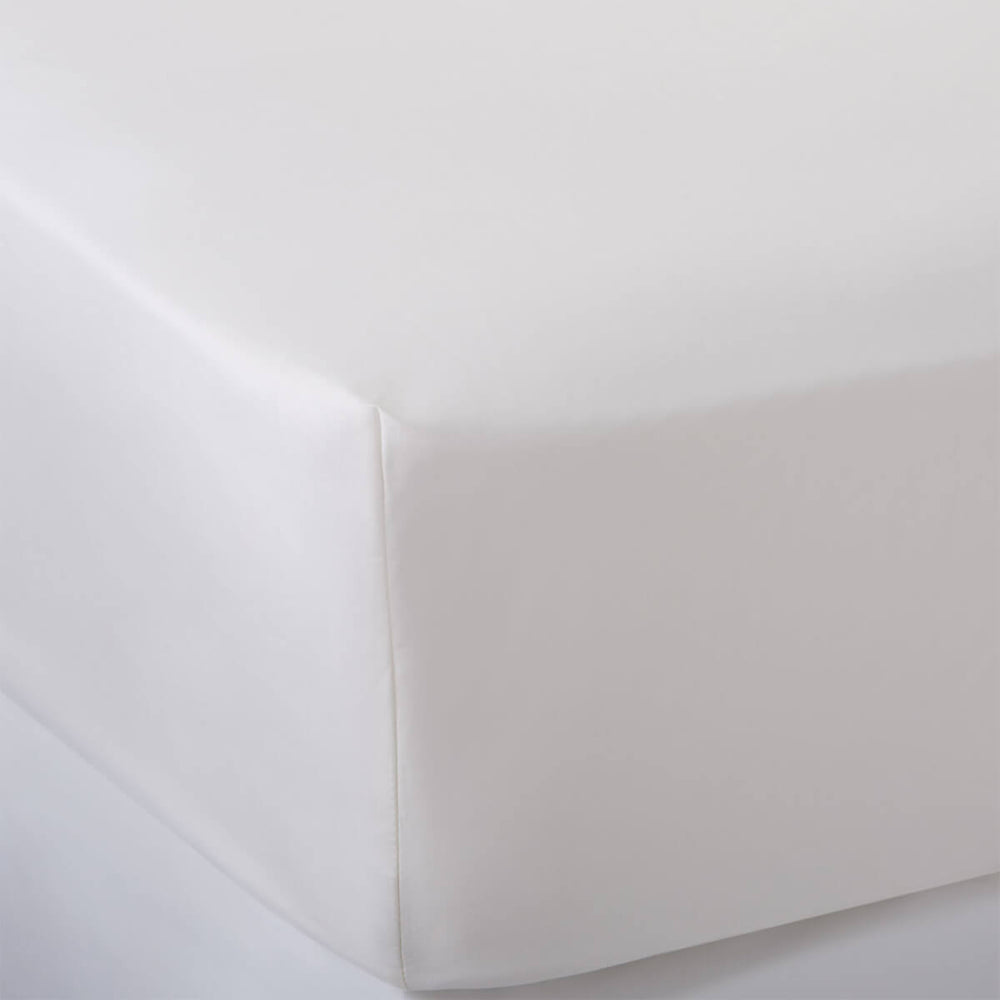 Ivory 600TC Egyptian Cotton Fitted Sheet | Soak&Sleep