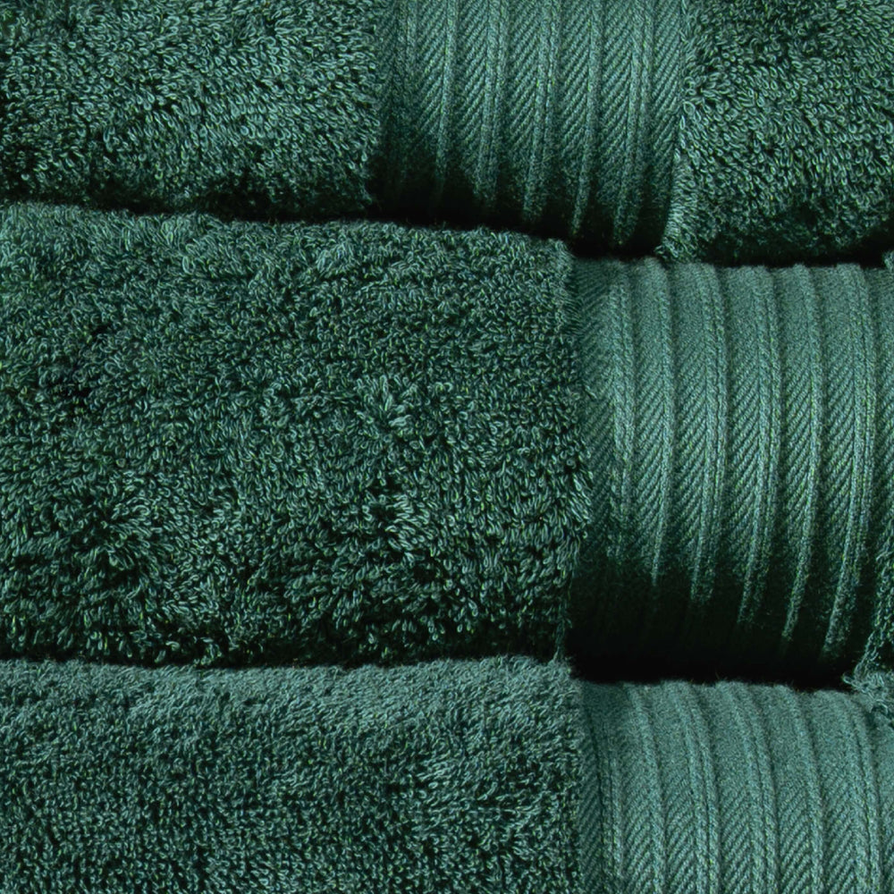 Dark Emerald Egyptian Cotton Towels
