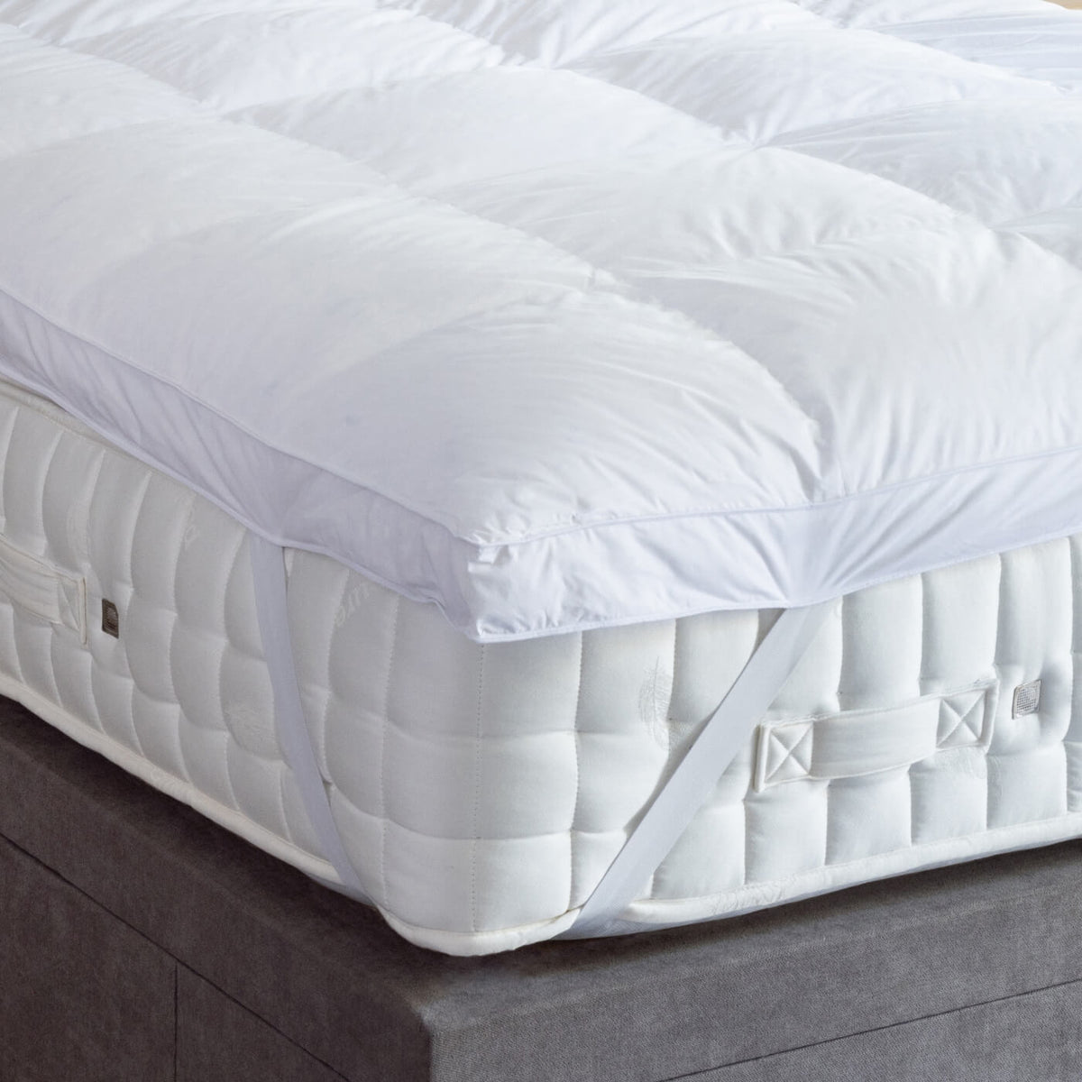 Goose Down Dual Chamber Mattress Topper | Soak&Sleep