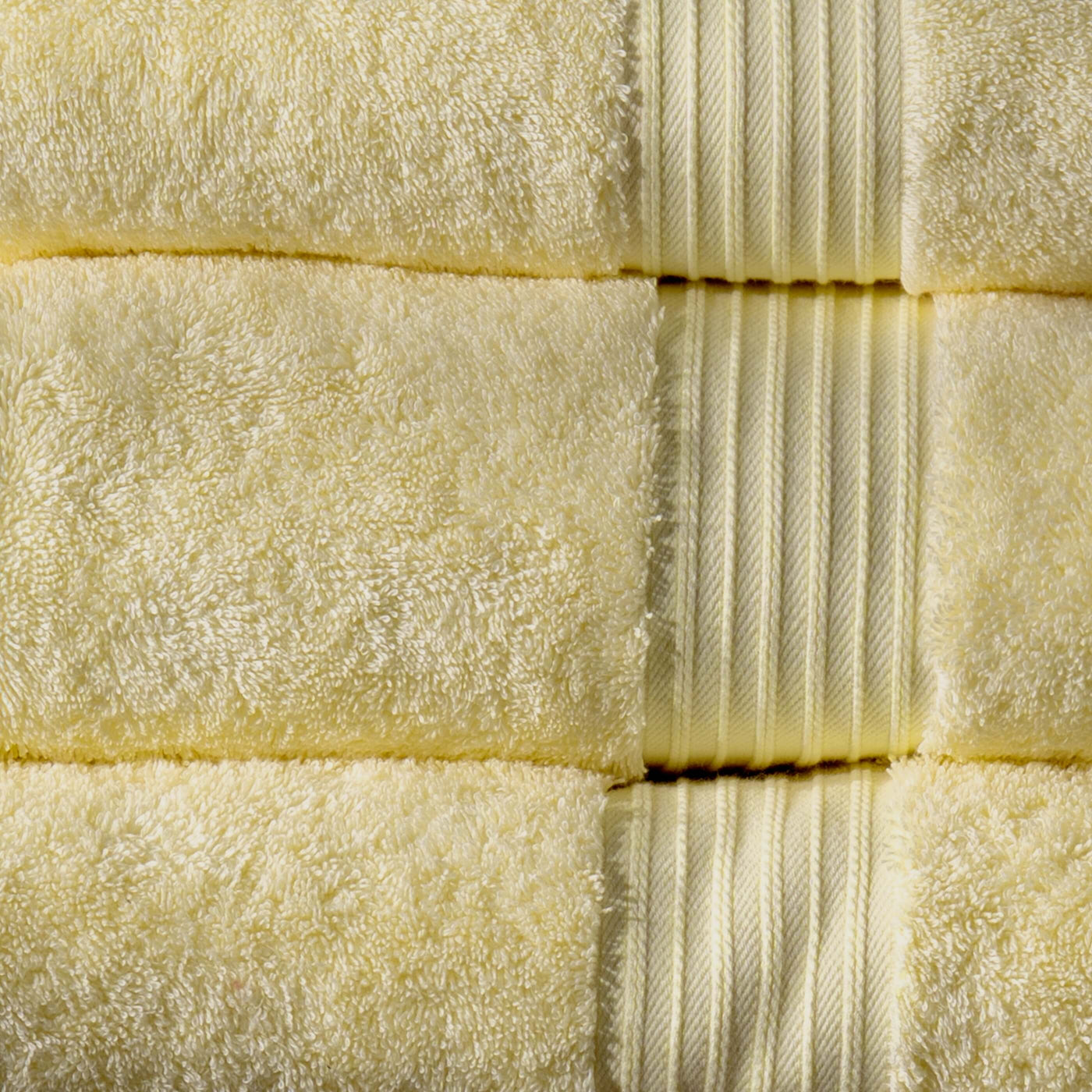 Lemon Yellow Egyptian Cotton Towels | Soak&Sleep